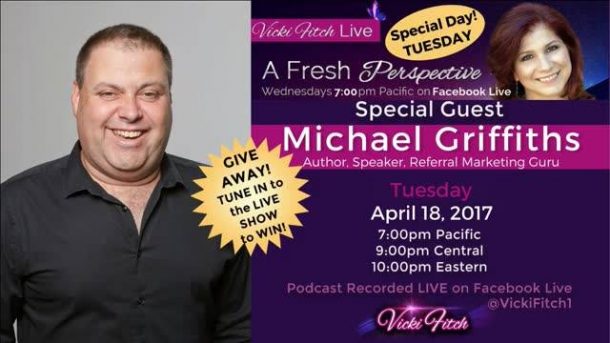 Vicki Fitch Live: A Fresh Perspective Ep #35 with Michael Grif ...